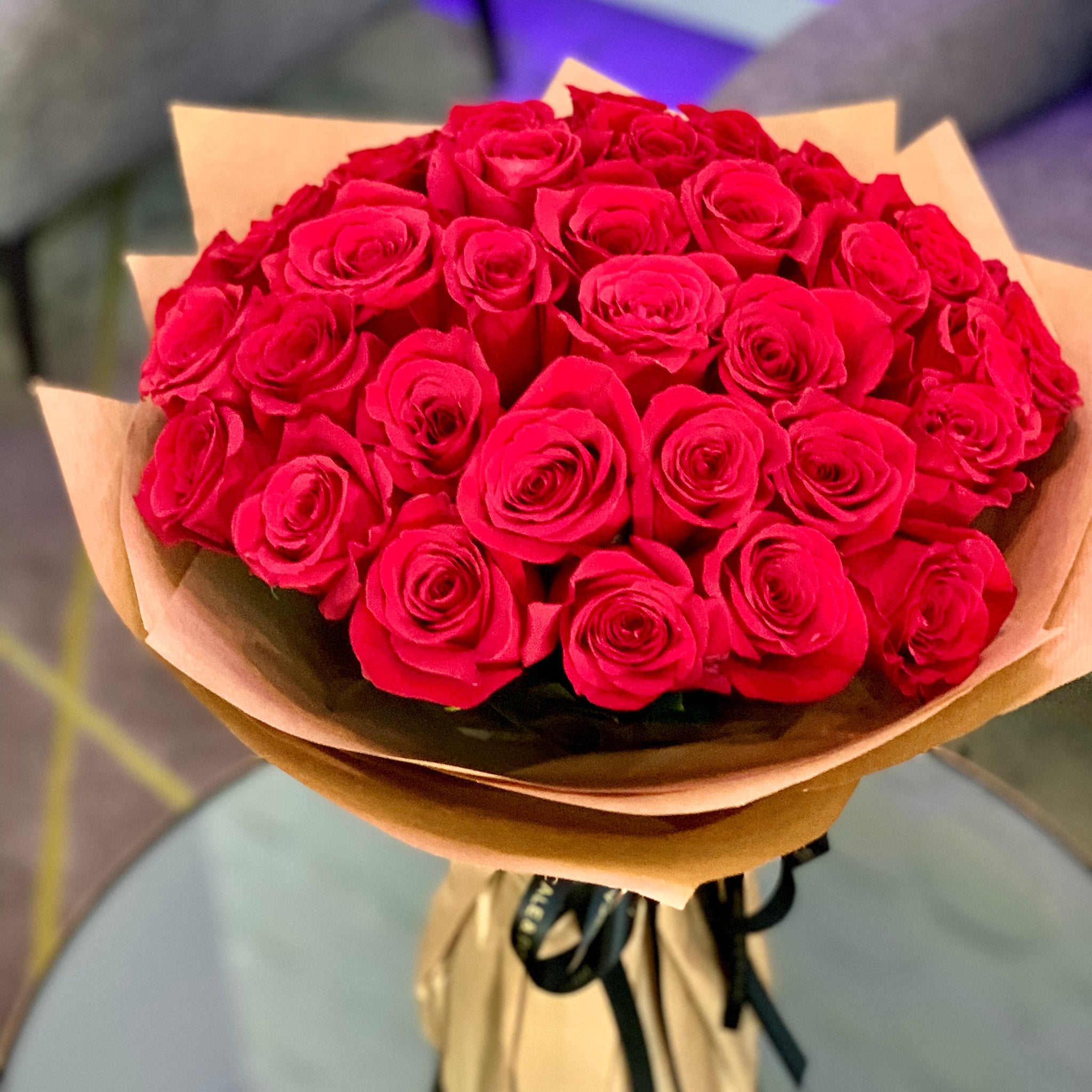 Luxury Red Roses | Bouquets of flowers | Free flower delivery – Upscale ...